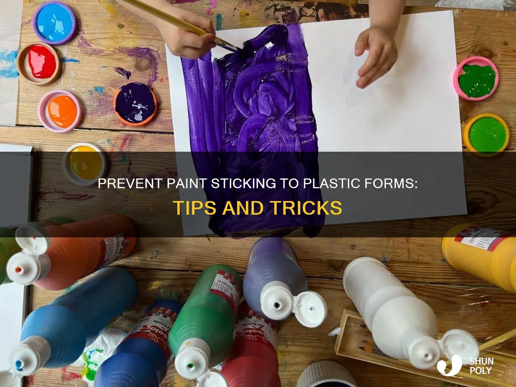 Prevent Paint Sticking To Plastic Forms: Tips And Tricks | ShunPoly