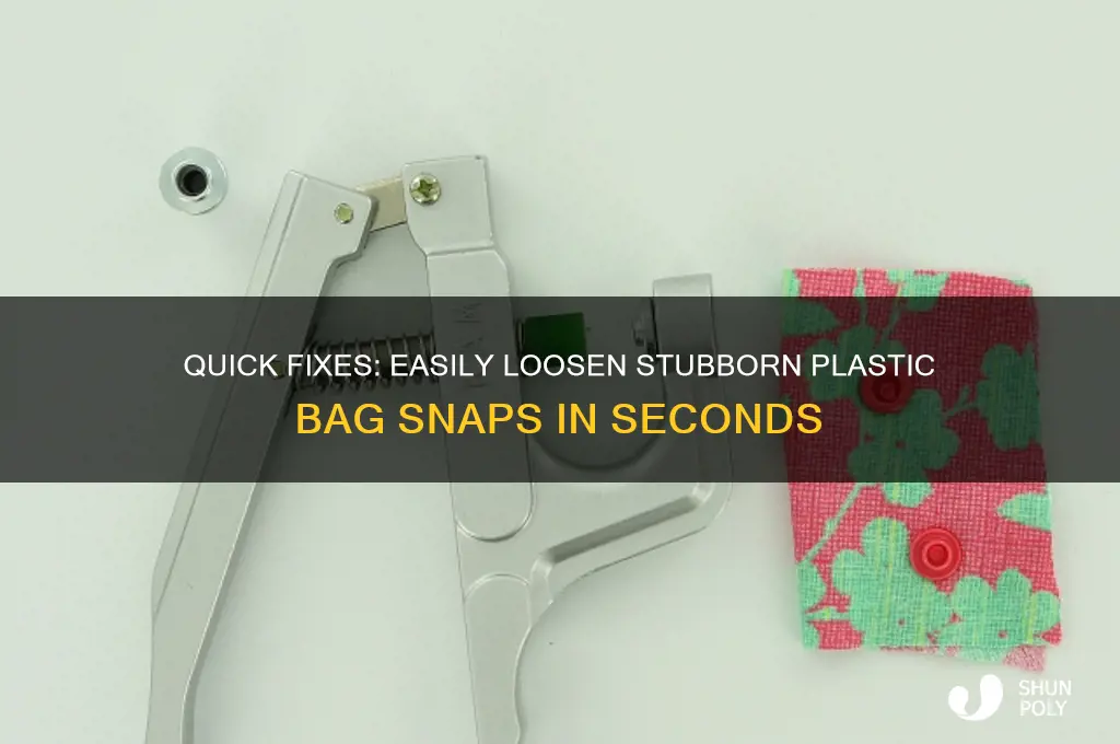 Quick Fixes: Easily Loosen Stubborn Plastic Bag Snaps In Seconds | ShunPoly