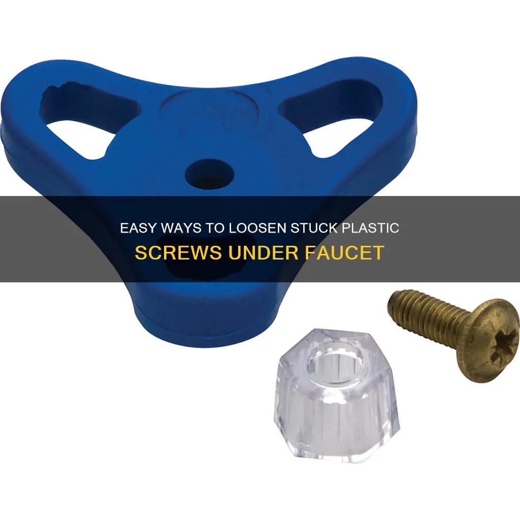 Easy Ways To Loosen Stuck Plastic Screws Under Faucet | ShunPoly