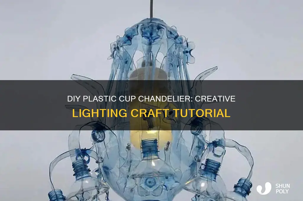 Diy Plastic Cup Chandelier: Creative Lighting Craft Tutorial | ShunPoly