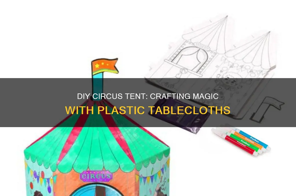 Diy Circus Tent: Crafting Magic With Plastic Tablecloths | ShunPoly