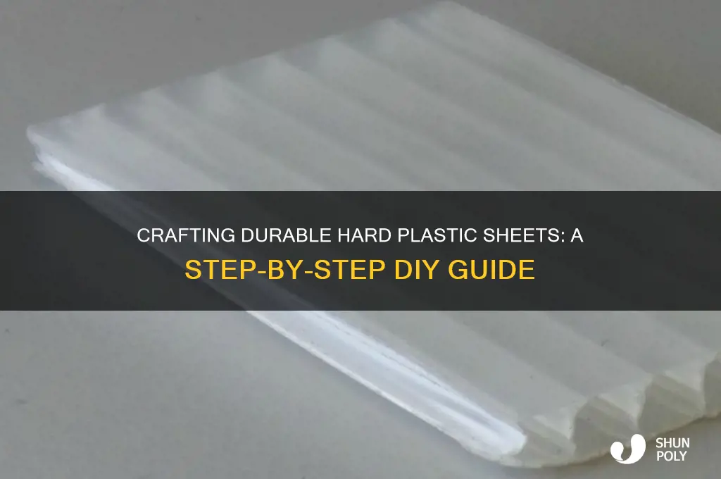 Crafting Durable Hard Plastic Sheets: A Step-By-Step Diy Guide | ShunPoly