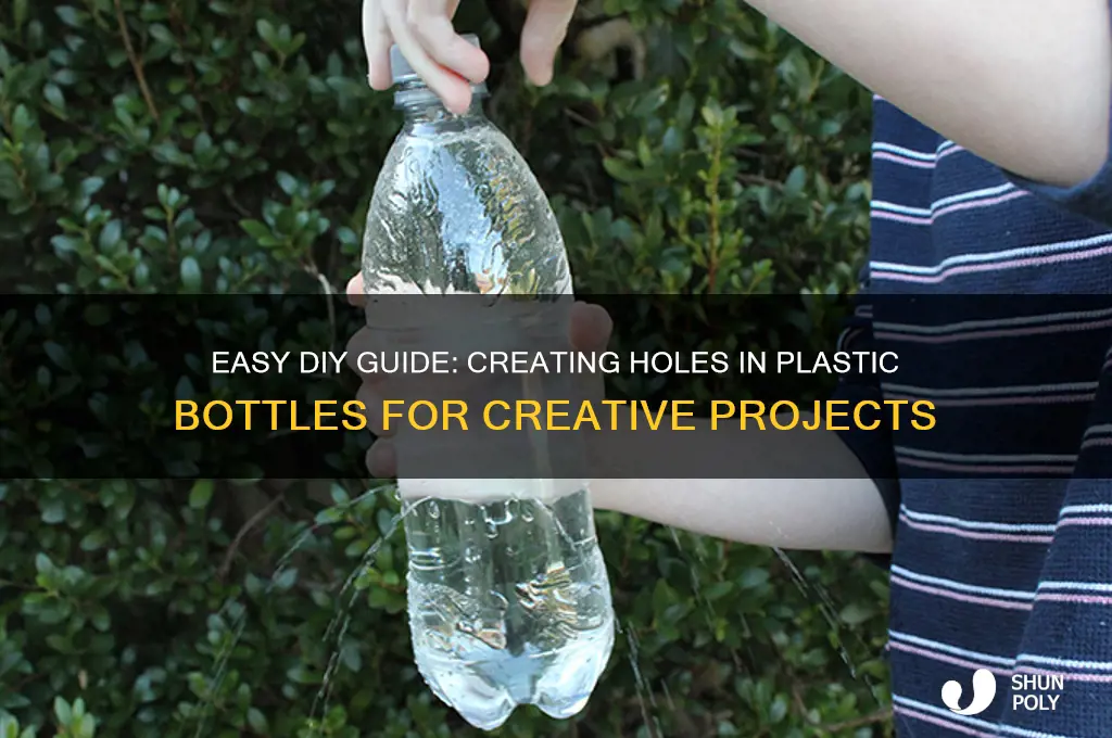 Easy Diy Guide: Creating Holes In Plastic Bottles For Creative Projects ...