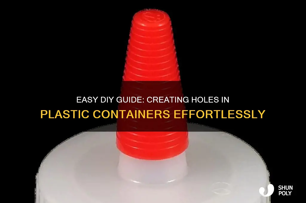 Easy Diy Guide: Creating Holes In Plastic Containers Effortlessly ...