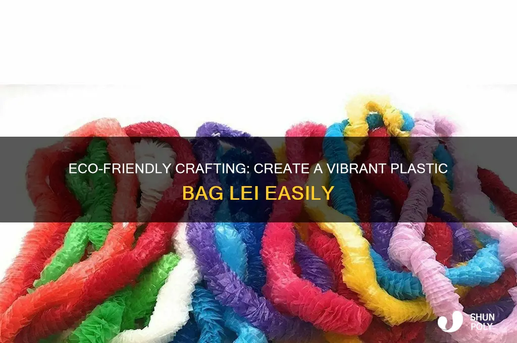Eco-Friendly Crafting: Create A Vibrant Plastic Bag Lei Easily | ShunPoly
