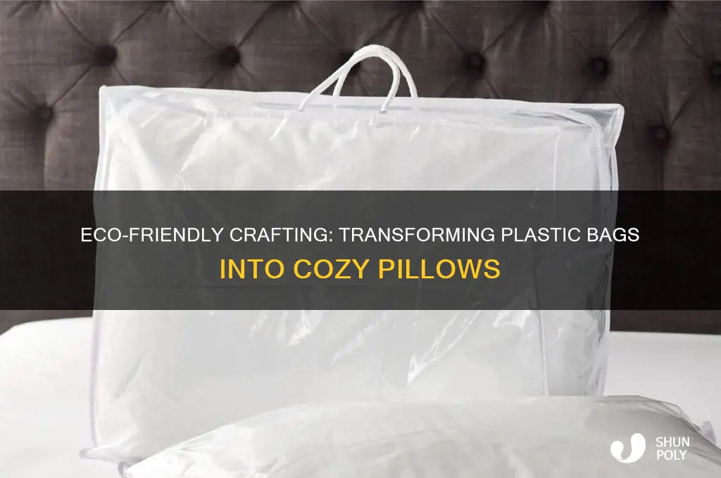 Eco-Friendly Crafting: Transforming Plastic Bags Into Cozy Pillows ...