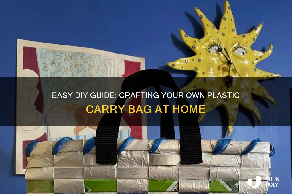 Easy Diy Guide: Crafting Your Own Plastic Carry Bag At Home | ShunPoly