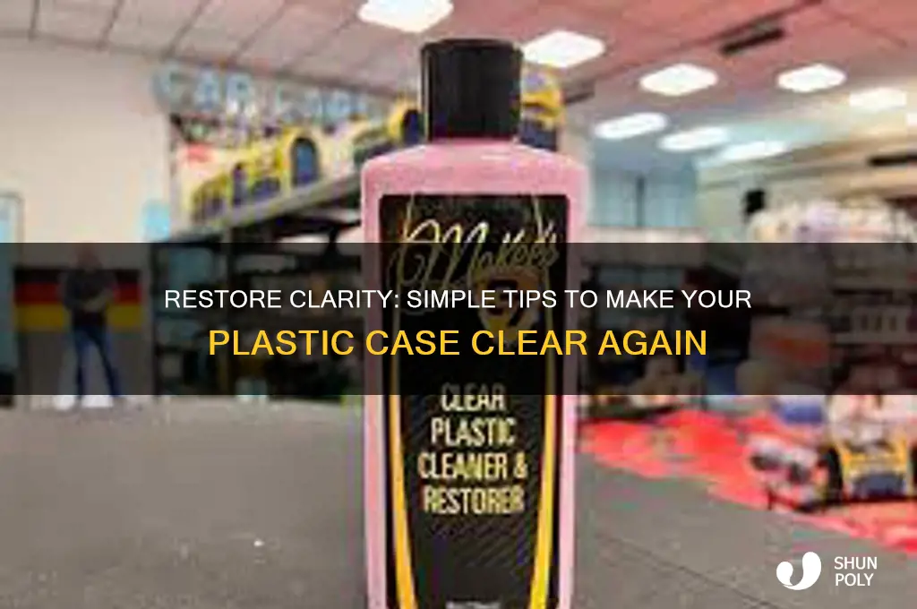 Restore Clarity: Simple Tips To Make Your Plastic Case Clear Again ...