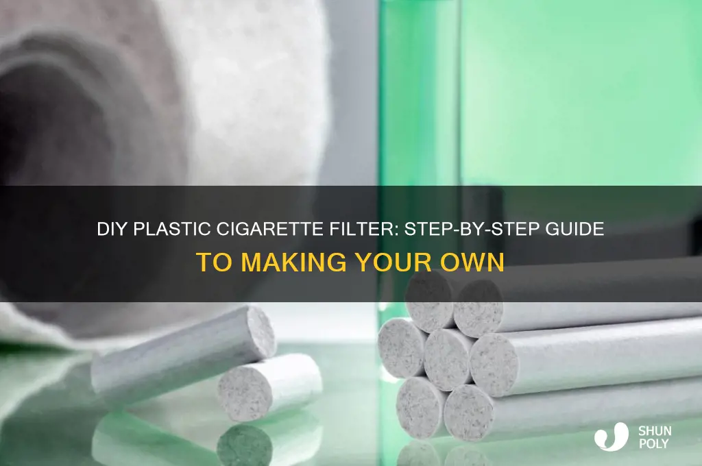 Diy Plastic Cigarette Filter: Step-By-Step Guide To Making Your Own ...