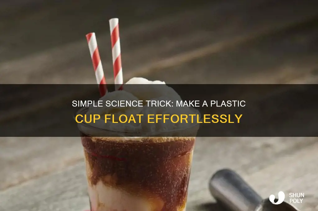 Simple Science Trick: Make A Plastic Cup Float Effortlessly | ShunPoly