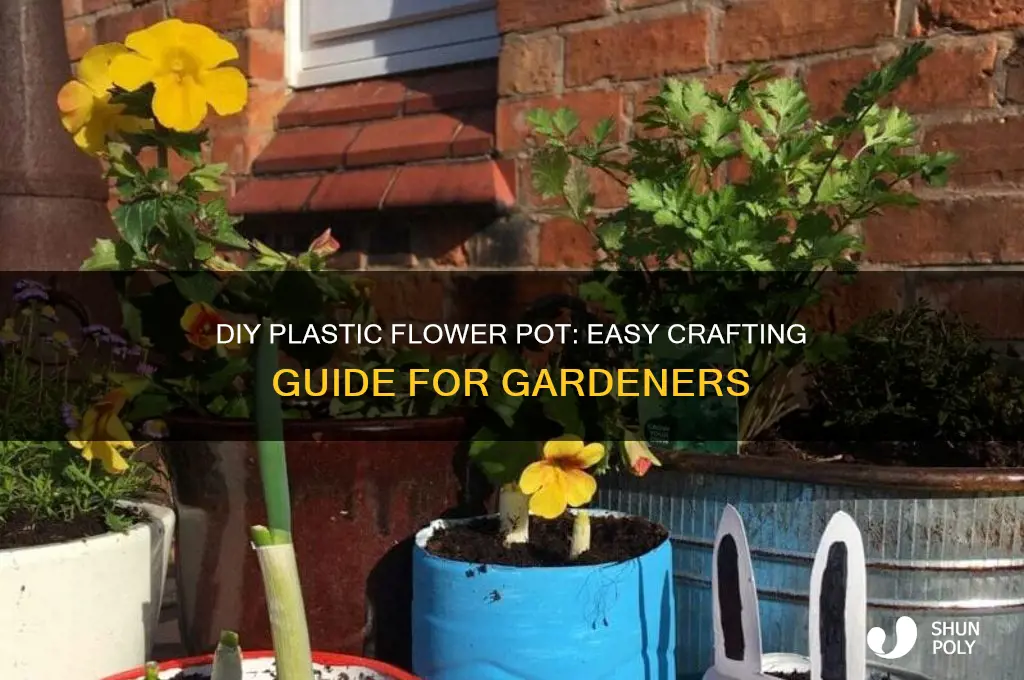 Diy Plastic Flower Pot: Easy Crafting Guide For Gardeners | ShunPoly