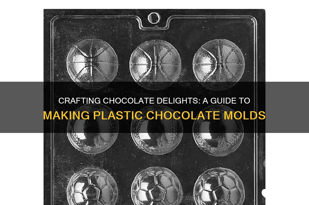 Crafting Chocolate Delights: A Guide To Making Plastic Chocolate Molds ...
