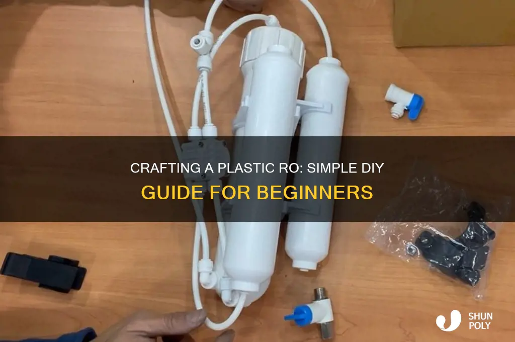 Crafting A Plastic Ro: Simple Diy Guide For Beginners | ShunPoly