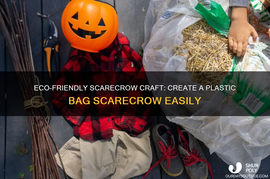 Eco-Friendly Scarecrow Craft: Create A Plastic Bag Scarecrow Easily ...