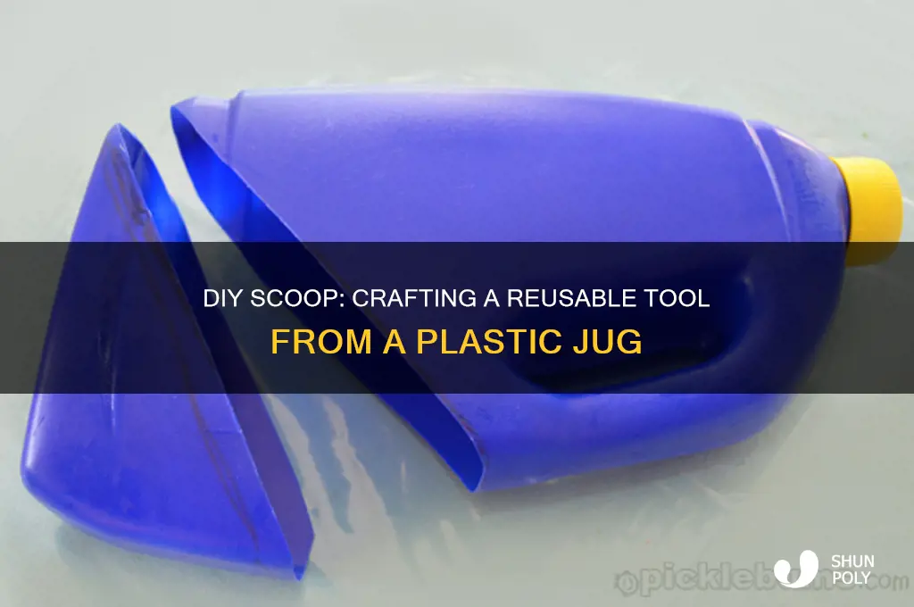 Diy Scoop: Crafting A Reusable Tool From A Plastic Jug | ShunPoly