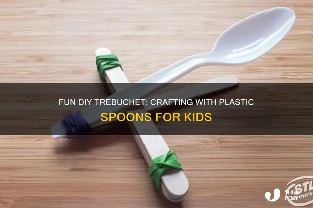 Fun Diy Trebuchet: Crafting With Plastic Spoons For Kids | ShunPoly
