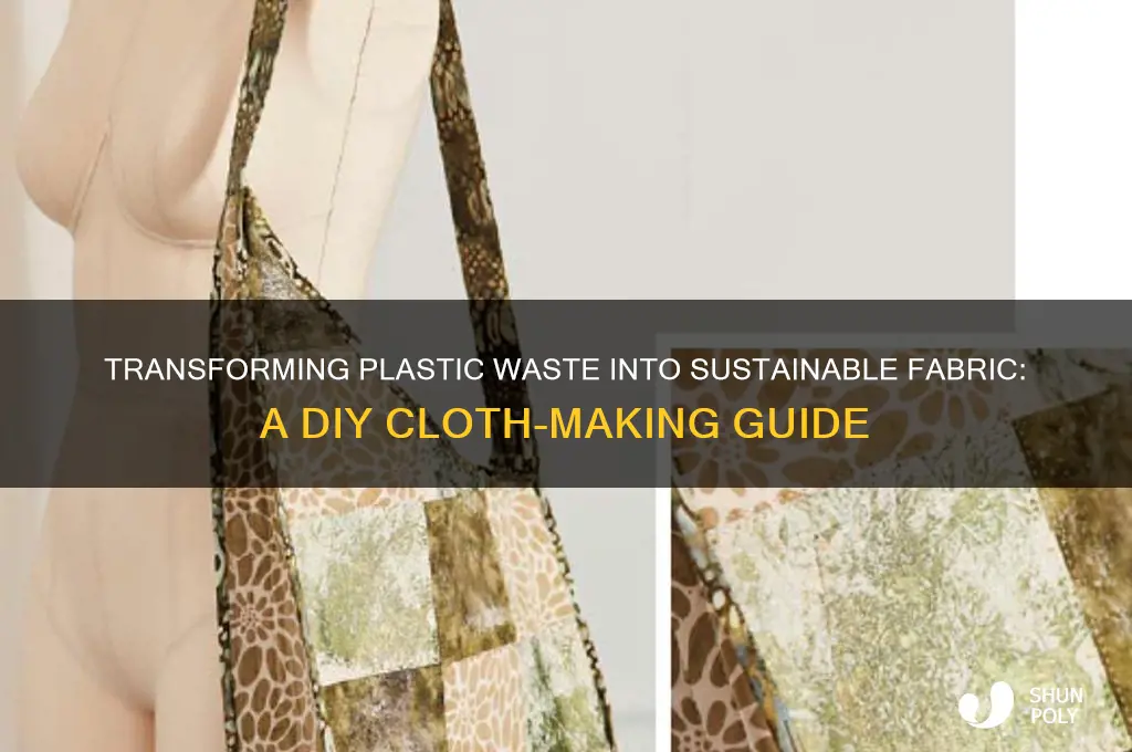Transforming Plastic Waste Into Sustainable Fabric: A Diy Cloth-Making ...
