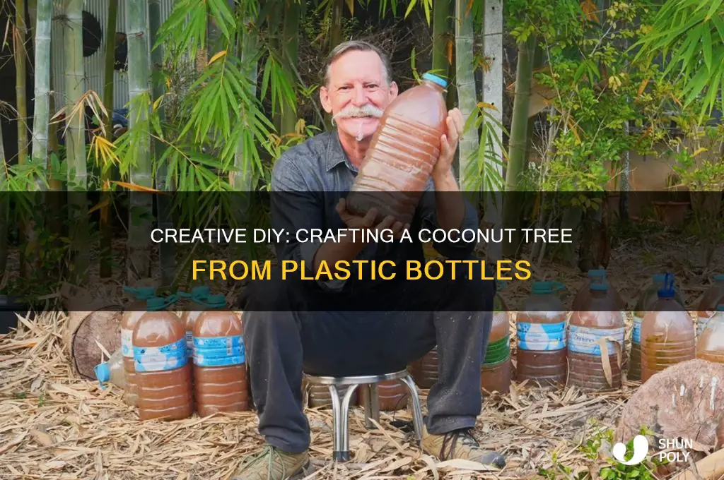 Creative Diy: Crafting A Coconut Tree From Plastic Bottles | ShunPoly