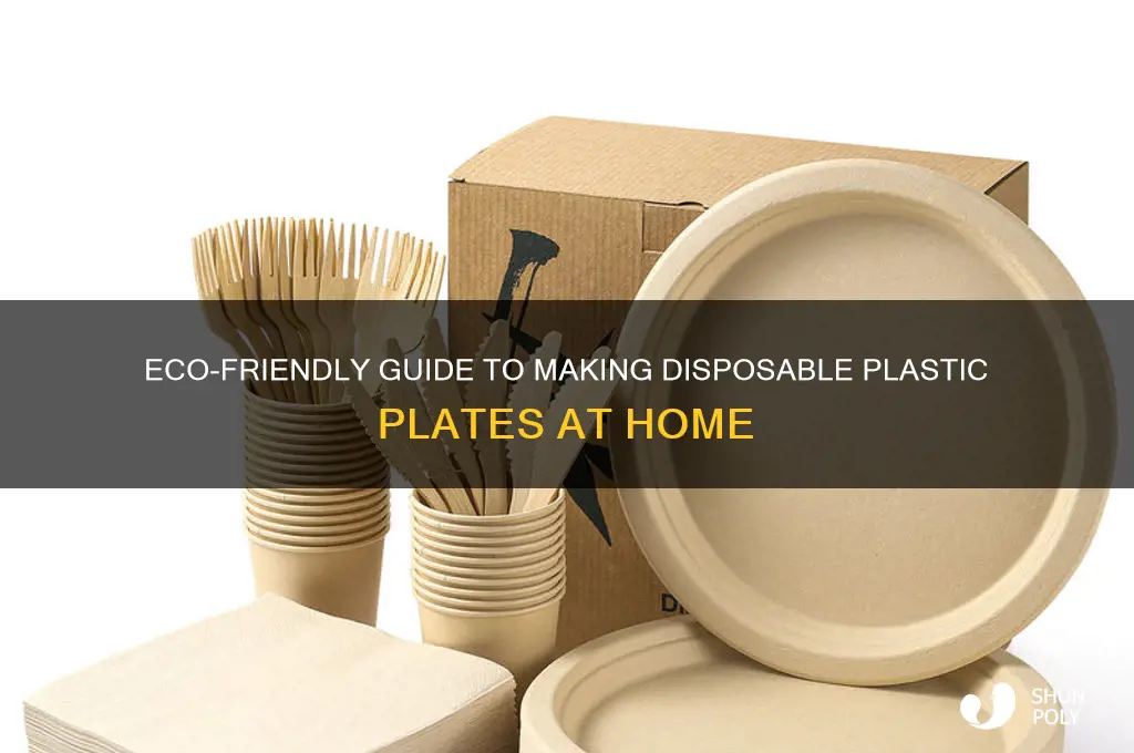 Eco-Friendly Guide To Making Disposable Plastic Plates At Home | ShunPoly
