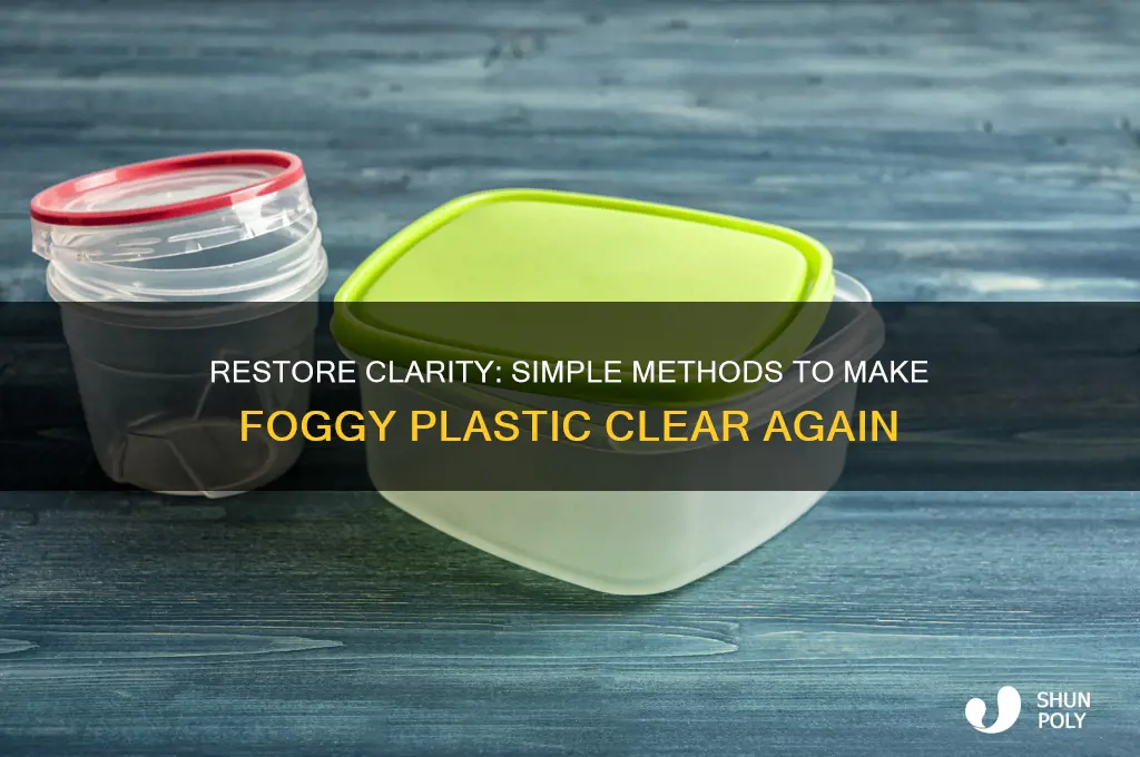Restore Clarity: Simple Methods To Make Foggy Plastic Clear Again ...
