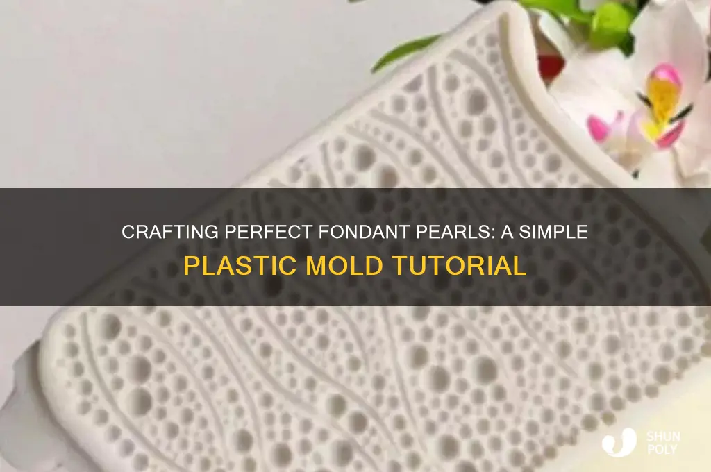 Crafting Perfect Fondant Pearls: A Simple Plastic Mold Tutorial | ShunPoly