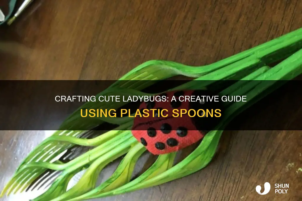 Crafting Cute Ladybugs: A Creative Guide Using Plastic Spoons | ShunPoly