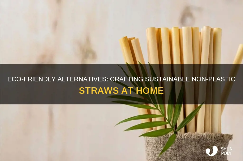 Eco-Friendly Alternatives: Crafting Sustainable Non-Plastic Straws At ...
