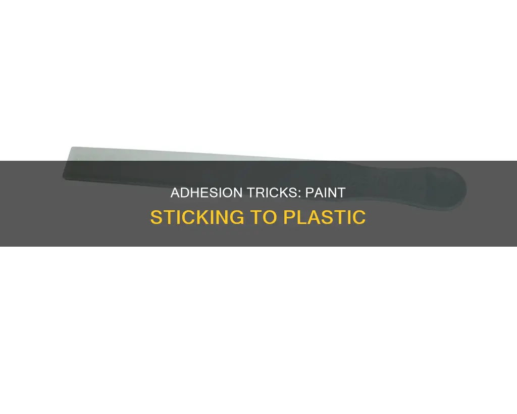 Adhesion Tricks: Paint Sticking To Plastic | ShunPoly