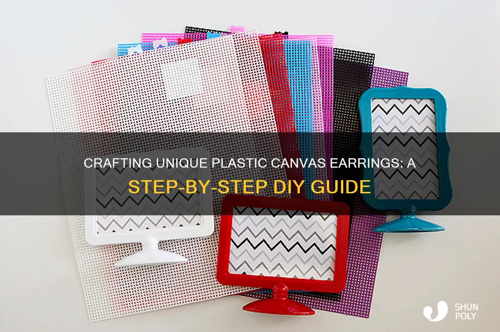 Crafting Unique Plastic Canvas Earrings: A Step-By-Step Diy Guide ...