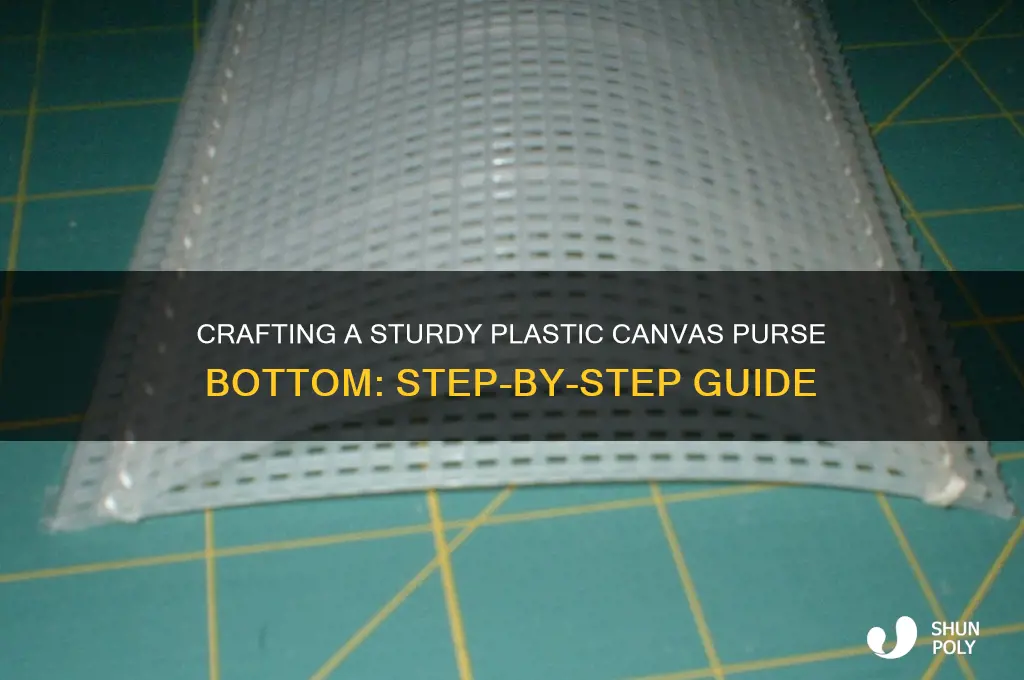 Crafting A Sturdy Plastic Canvas Purse Bottom: Step-By-Step Guide ...