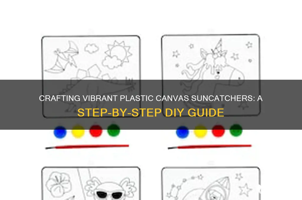 Crafting Vibrant Plastic Canvas Suncatchers: A Step-By-Step Diy Guide ...