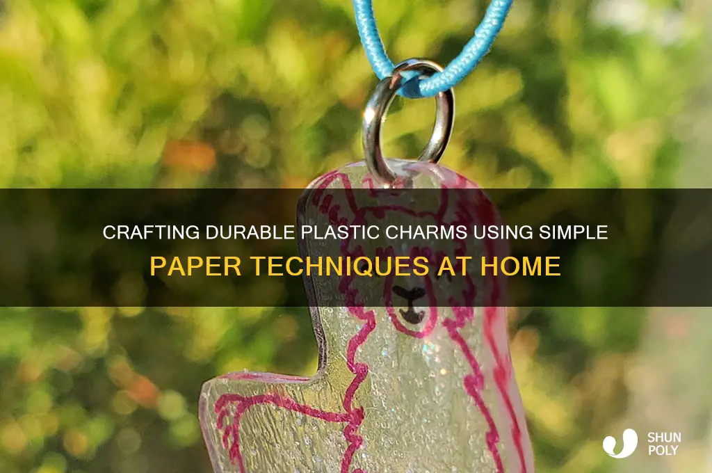 Crafting Durable Plastic Charms Using Simple Paper Techniques At Home ...