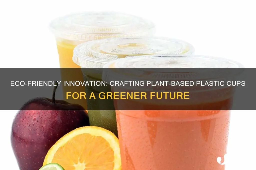 Eco-Friendly Innovation: Crafting Plant-Based Plastic Cups For A ...