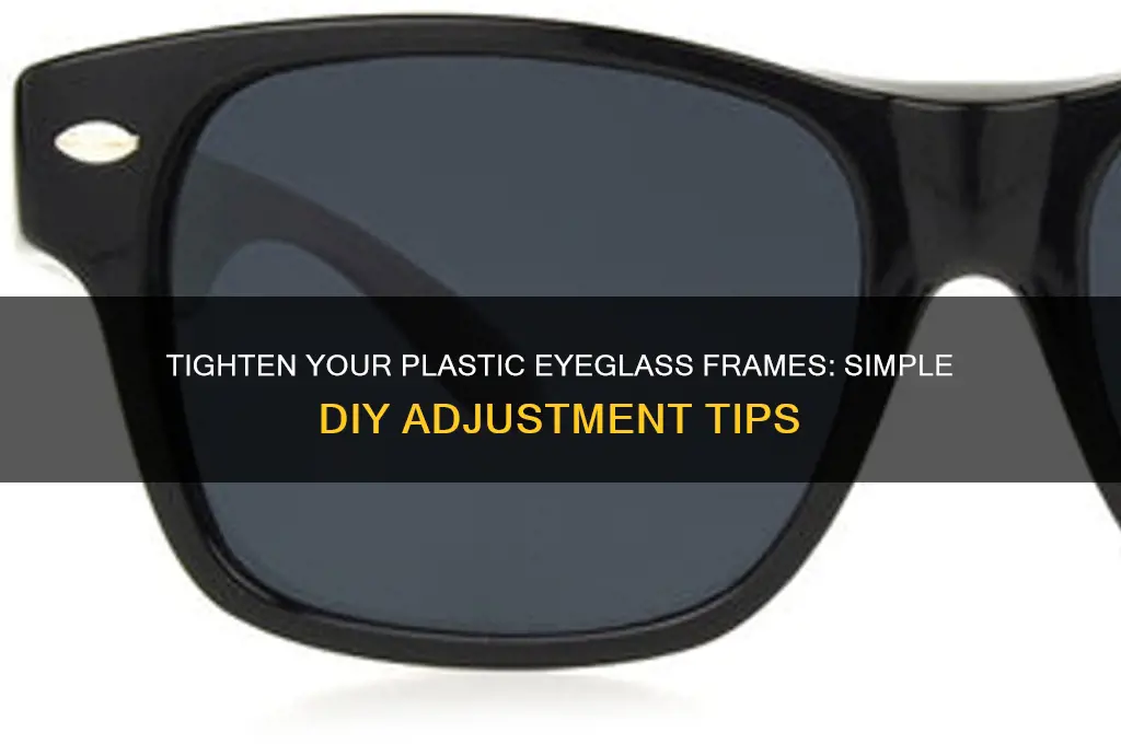 Tighten Your Plastic Eyeglass Frames: Simple Diy Adjustment Tips | ShunPoly