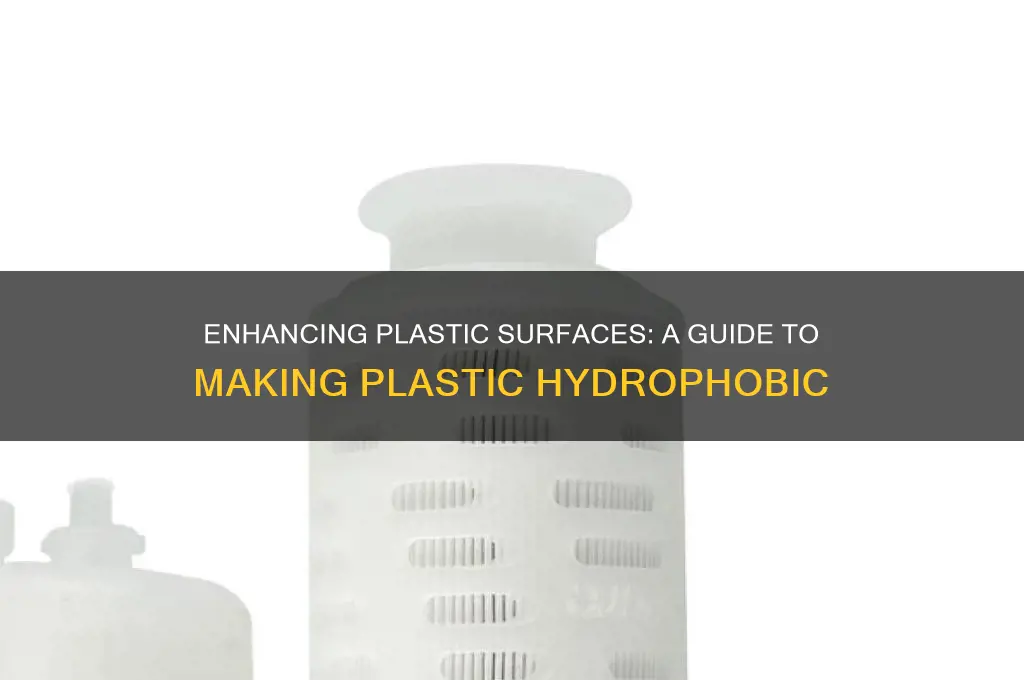 Enhancing Plastic Surfaces: A Guide To Making Plastic Hydrophobic ...