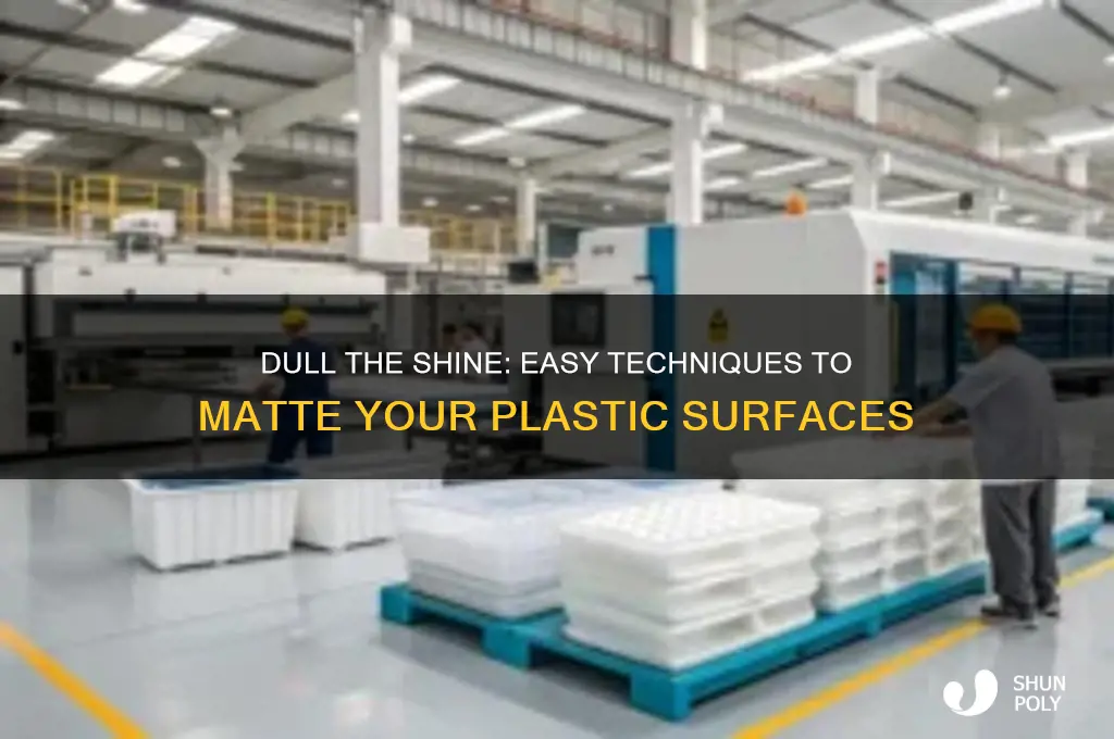 Dull The Shine: Easy Techniques To Matte Your Plastic Surfaces | ShunPoly