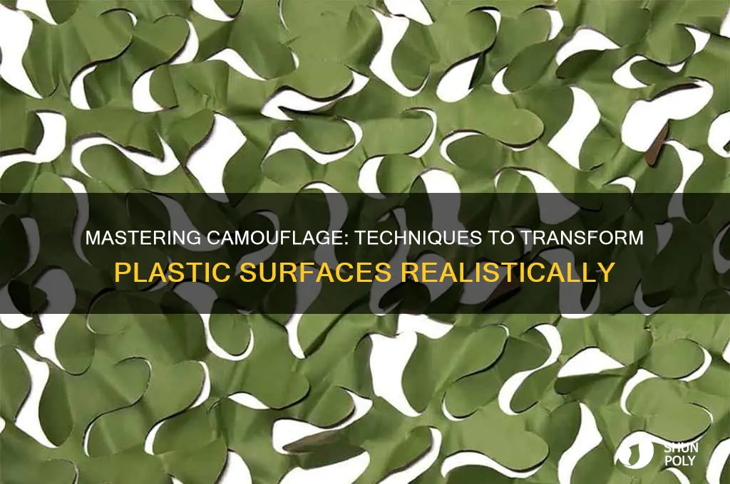 Mastering Camouflage: Techniques To Transform Plastic Surfaces ...