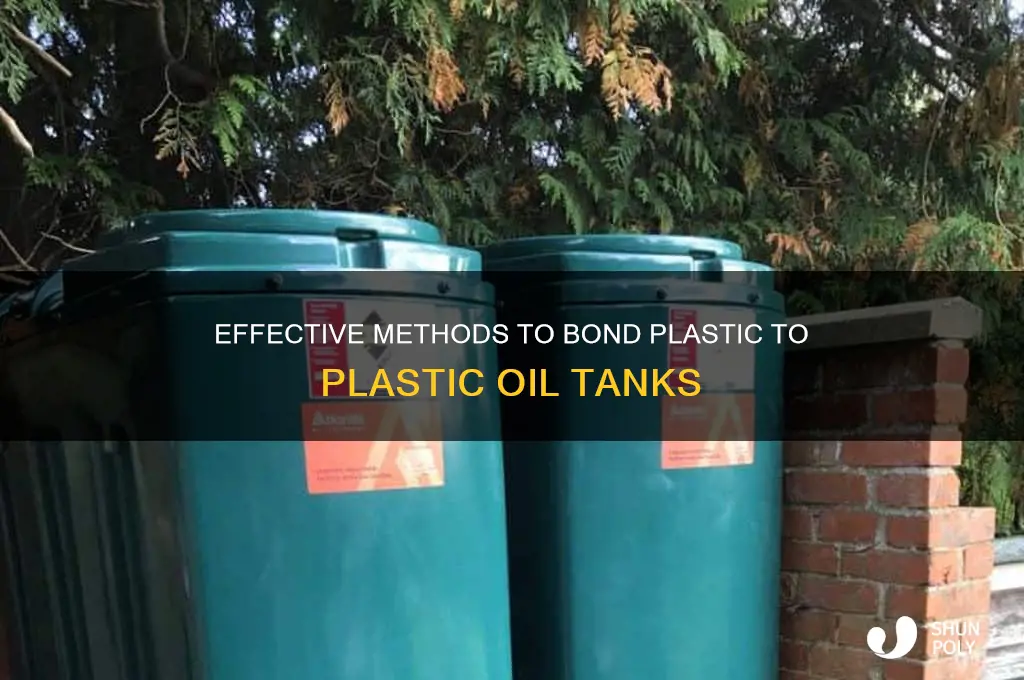 Effective Methods To Bond Plastic To Plastic Oil Tanks | ShunPoly