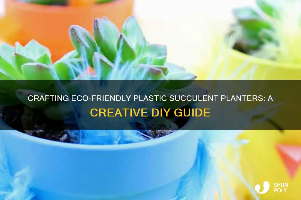 Crafting Eco-Friendly Plastic Succulent Planters: A Creative Diy Guide ...