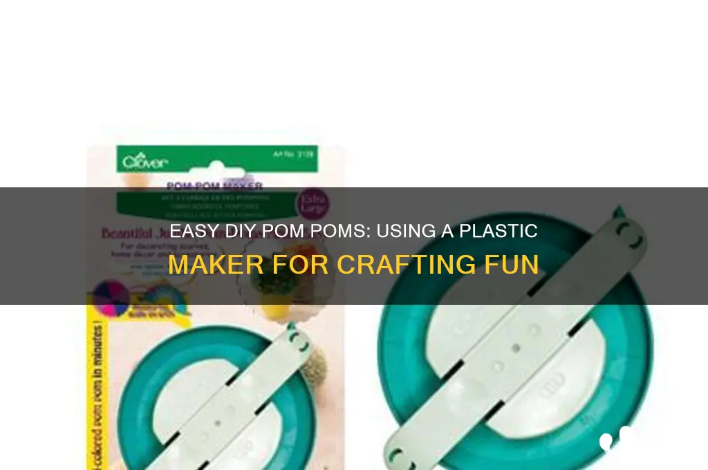 Easy Diy Pom Poms: Using A Plastic Maker For Crafting Fun | ShunPoly