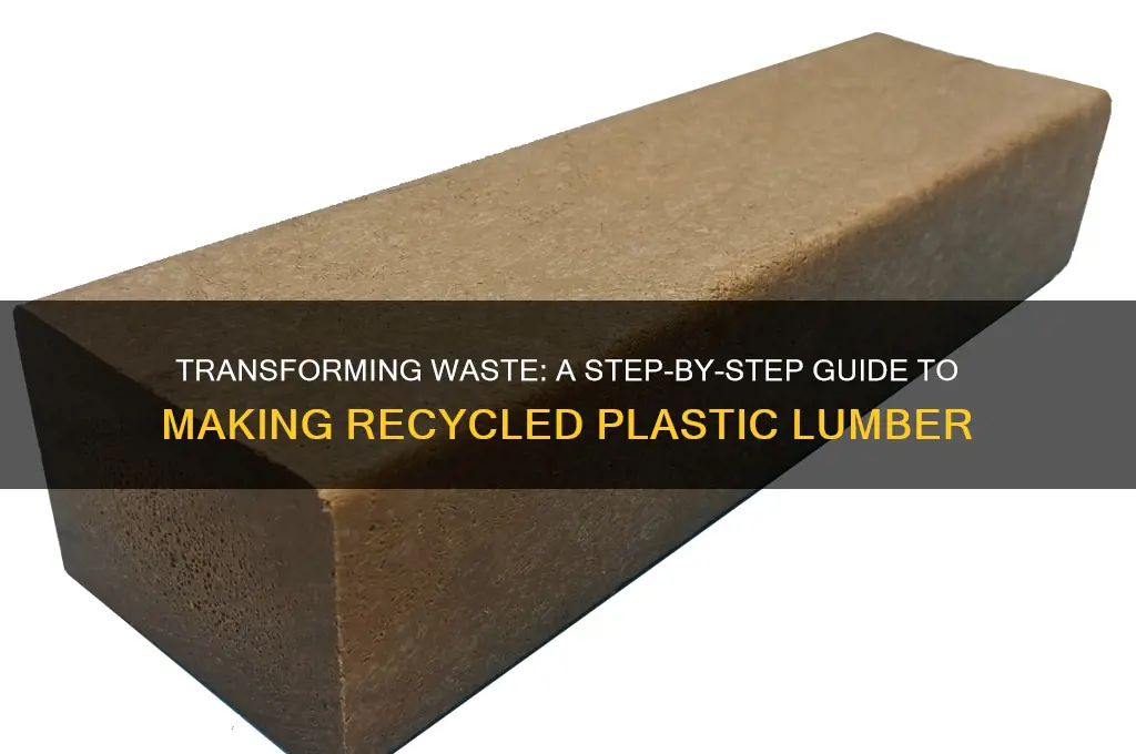 Transforming Waste: A Step-By-Step Guide To Making Recycled Plastic ...