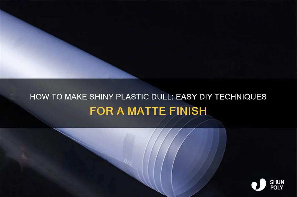 How To Make Shiny Plastic Dull: Easy Diy Techniques For A Matte Finish ...