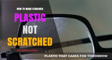 Revive Scratched Plastic: Easy Tips To Restore A Flawless Finish | ShunPoly