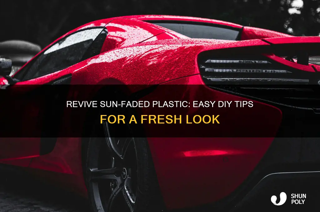 Revive Sun-Faded Plastic: Easy Diy Tips For A Fresh Look | ShunPoly