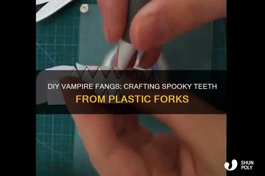 Diy Vampire Fangs: Crafting Spooky Teeth From Plastic Forks | ShunPoly
