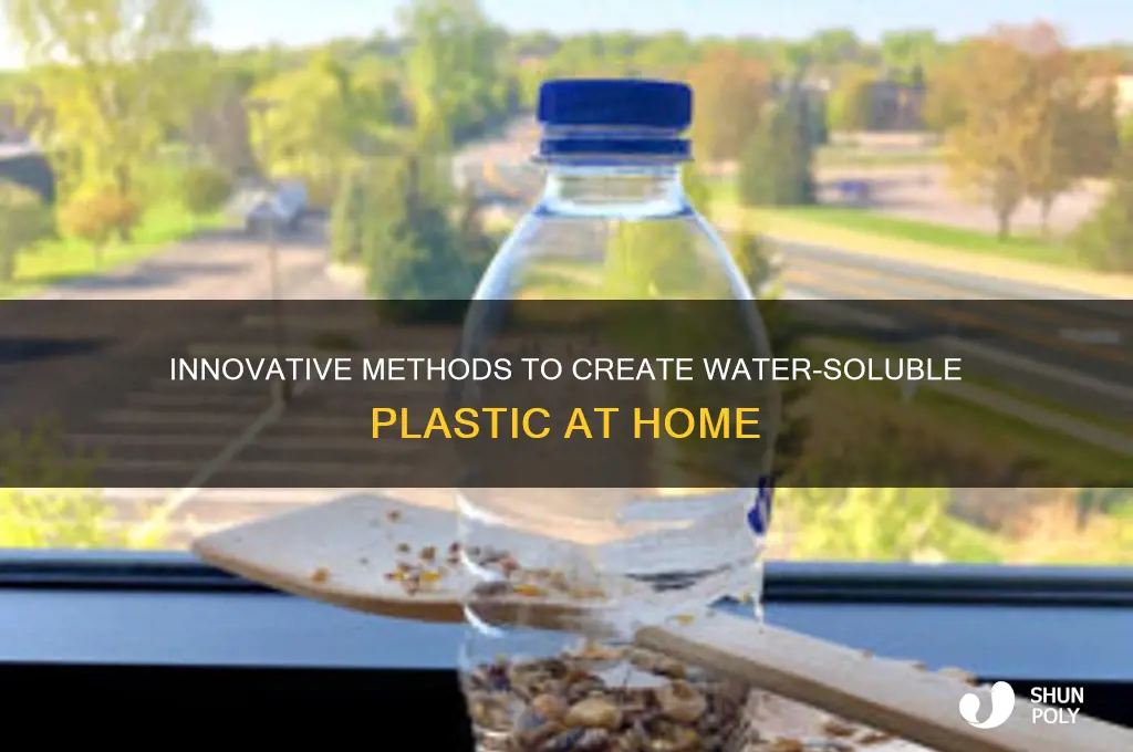 Innovative Methods To Create Water-Soluble Plastic At Home | ShunPoly