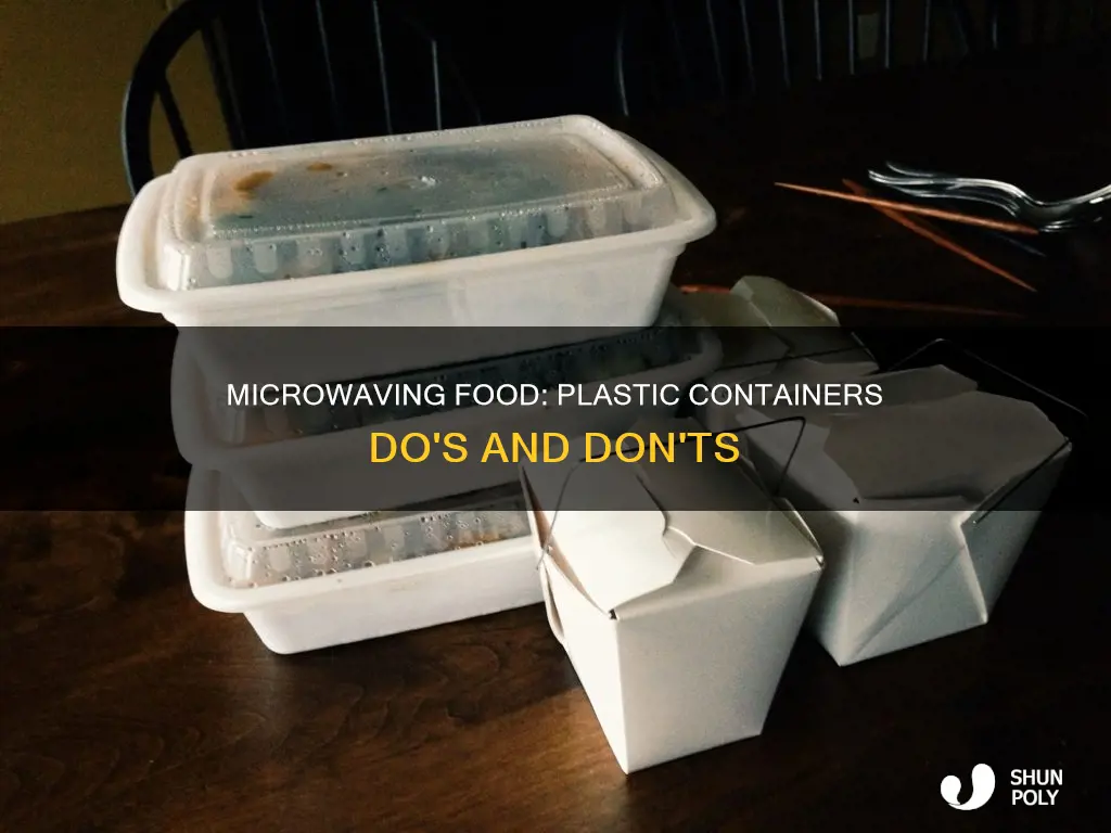 Microwaving Food: Plastic Containers Do's And Don'ts | ShunPoly
