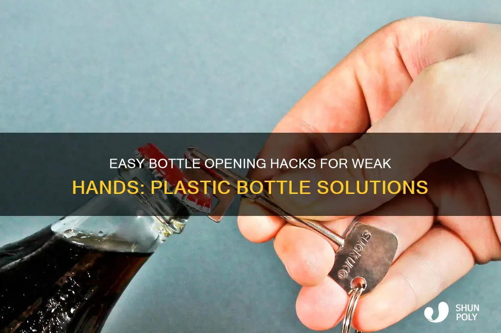 Easy Bottle Opening Hacks For Weak Hands: Plastic Bottle Solutions ...