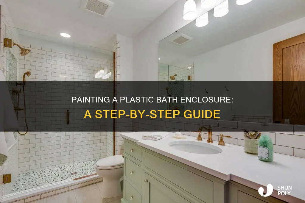 Painting A Plastic Bath Enclosure: A Step-By-Step Guide | ShunPoly