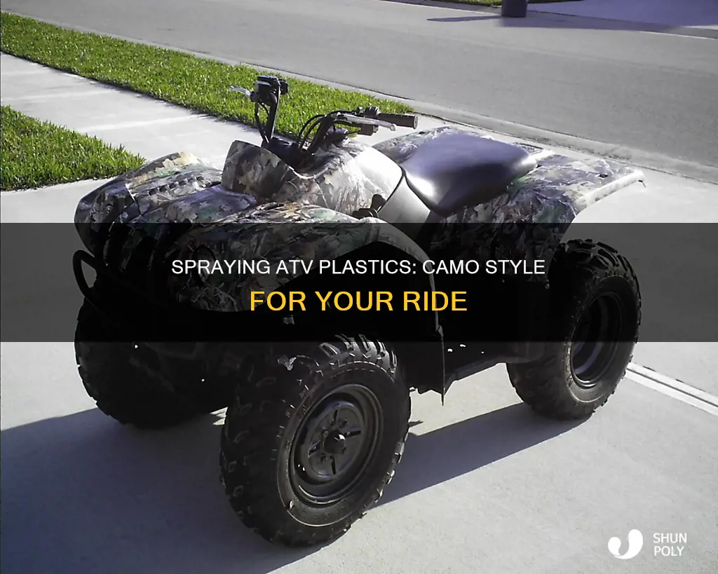 Spraying Atv Plastics: Camo Style For Your Ride | ShunPoly